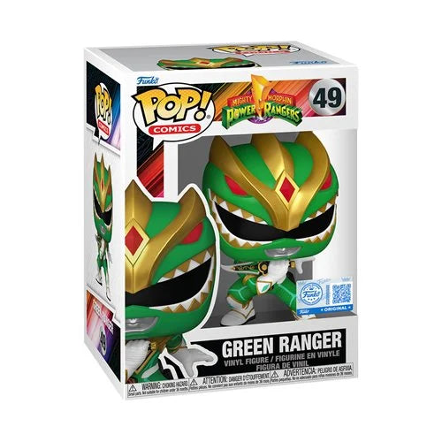 Funko Mighty Morphin Power Rangers Green Ranger Pop! Vinyl Figure ...