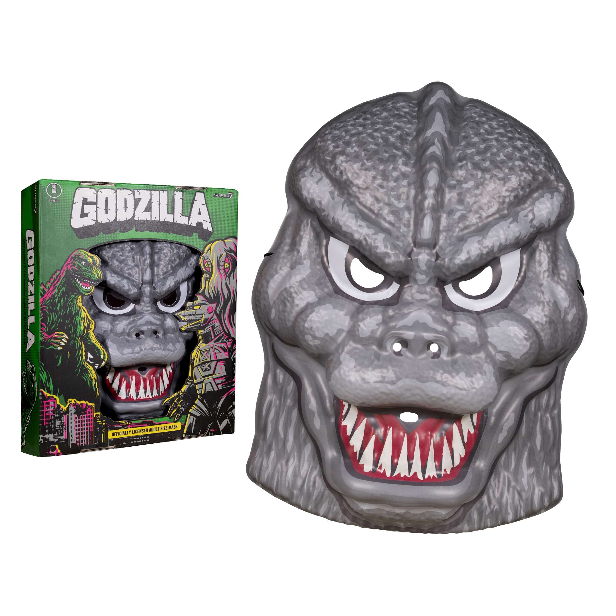 Super 7 Godzilla Grey Mask – Grotto Treasures