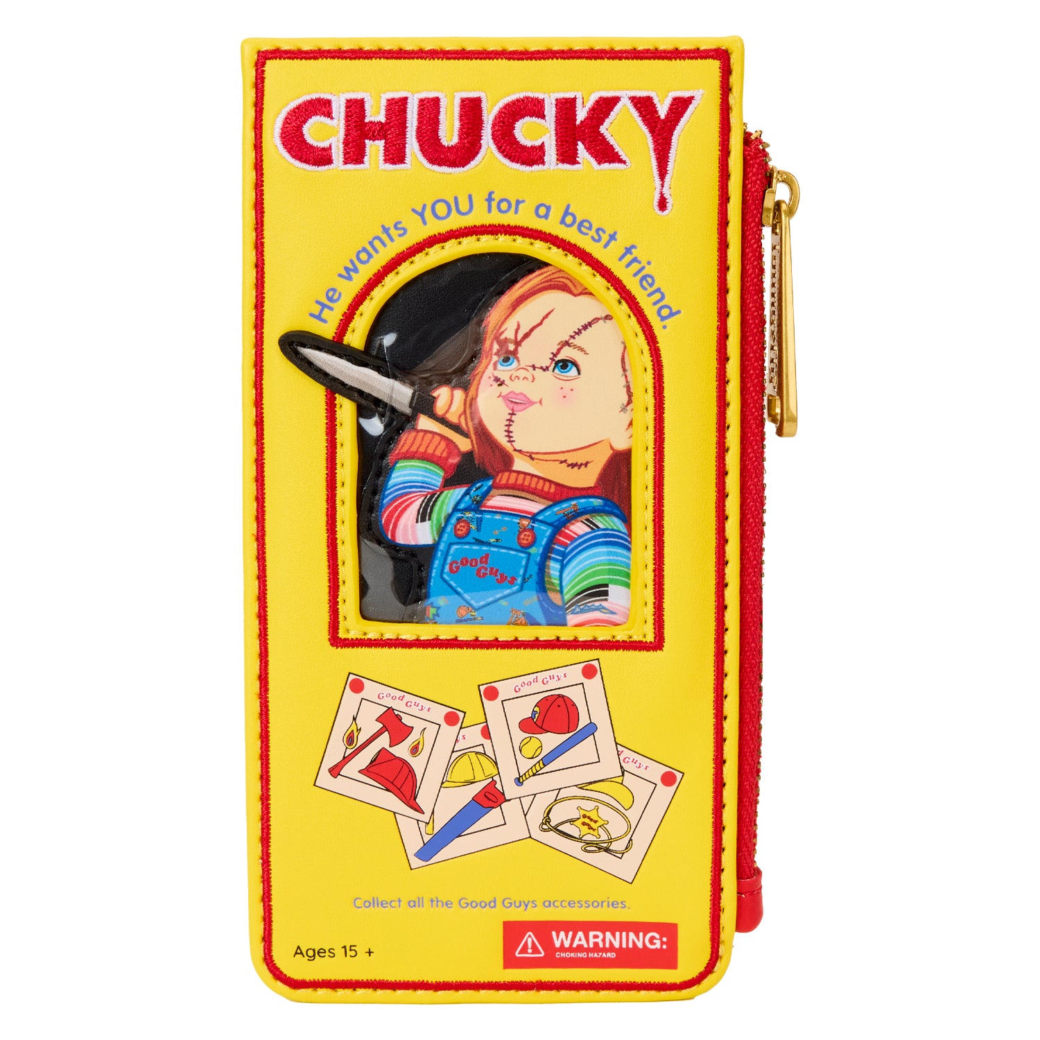 Loungefly Universal Child's Play Chucky Box Cardholder – Grotto Treasures