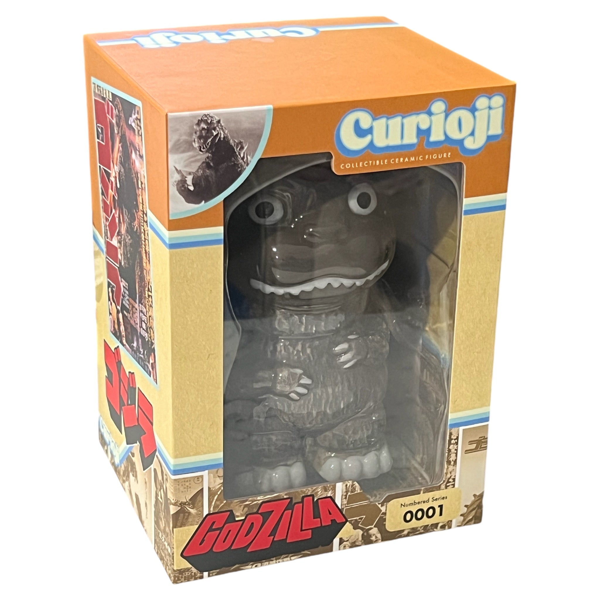 Handmade By Robots Toho Godzilla Curioji Ceramic Figure – Grotto Treasures