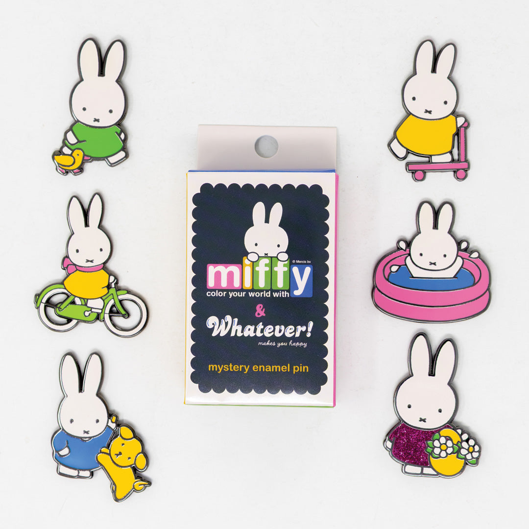 Whatever! Makes You Happy Miffy Summer Time Fun Blind Box Enamel Pins ...