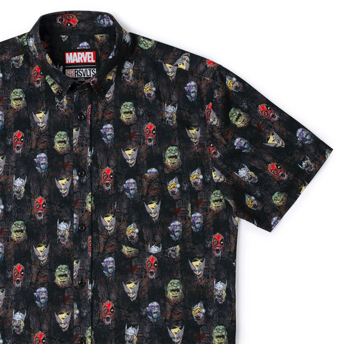 RSVLTS Marvel Studios Marvel Zombies "Hangry" - KUNUFLEX Short Sleeve ...