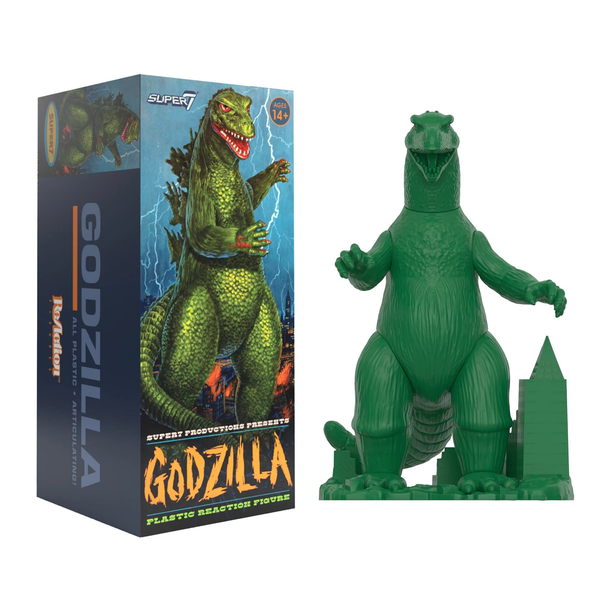 Super 7 SDCC 2024 Godzilla ReAction Figure Godzilla (Model Kit in Box ...