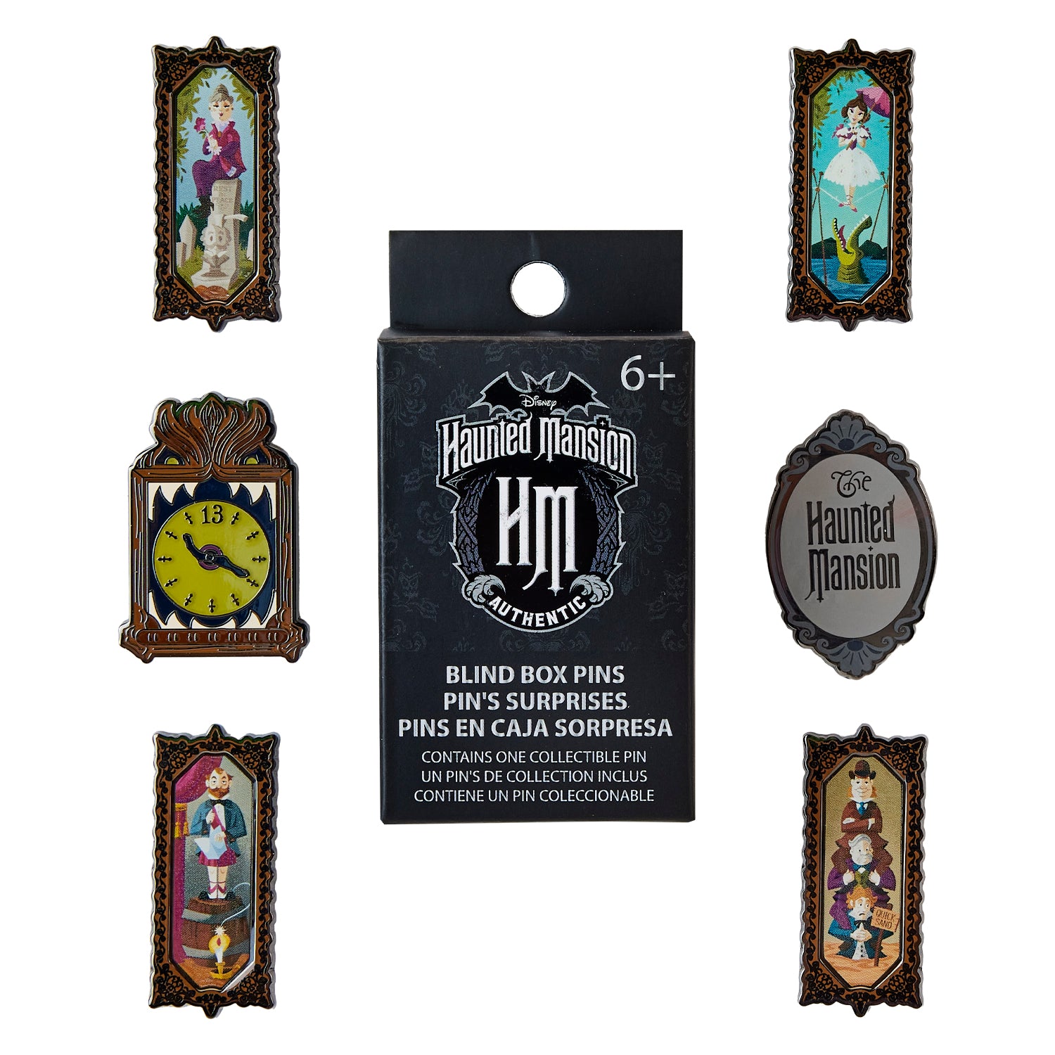 Loungefly Disney Haunted Mansion Blind Box Pin – Grotto Treasures