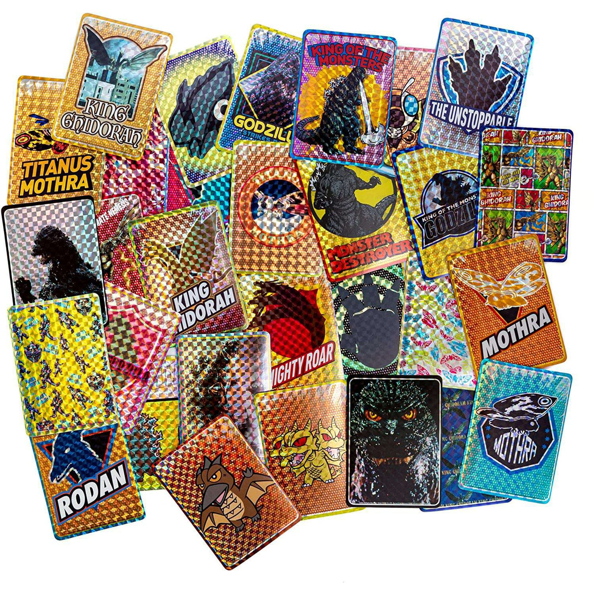 Godzilla 5-Pack Stickers Mystery Blind Bag – Grotto Treasures