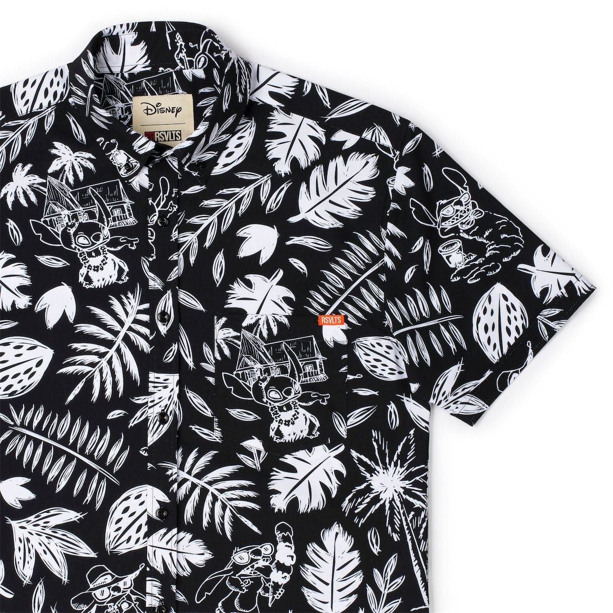 RSVLTS Disney Lilo & Stitch "Hawaiian Hijinks" - KUNUFLEX Short Sleeve ...
