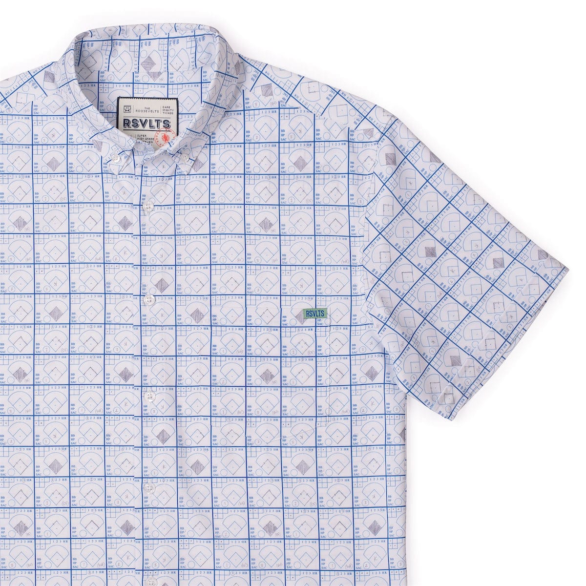 RSVLTS The Scorekeeper - KUNUFLEX Short Sleeve Shirt – Grotto Treasures