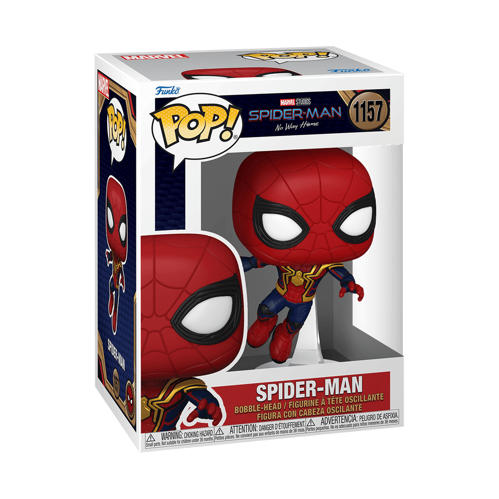 Funko Marvel Studios Spider man No Way Home Iron Spider Pop Vinyl Fig Grotto Treasures