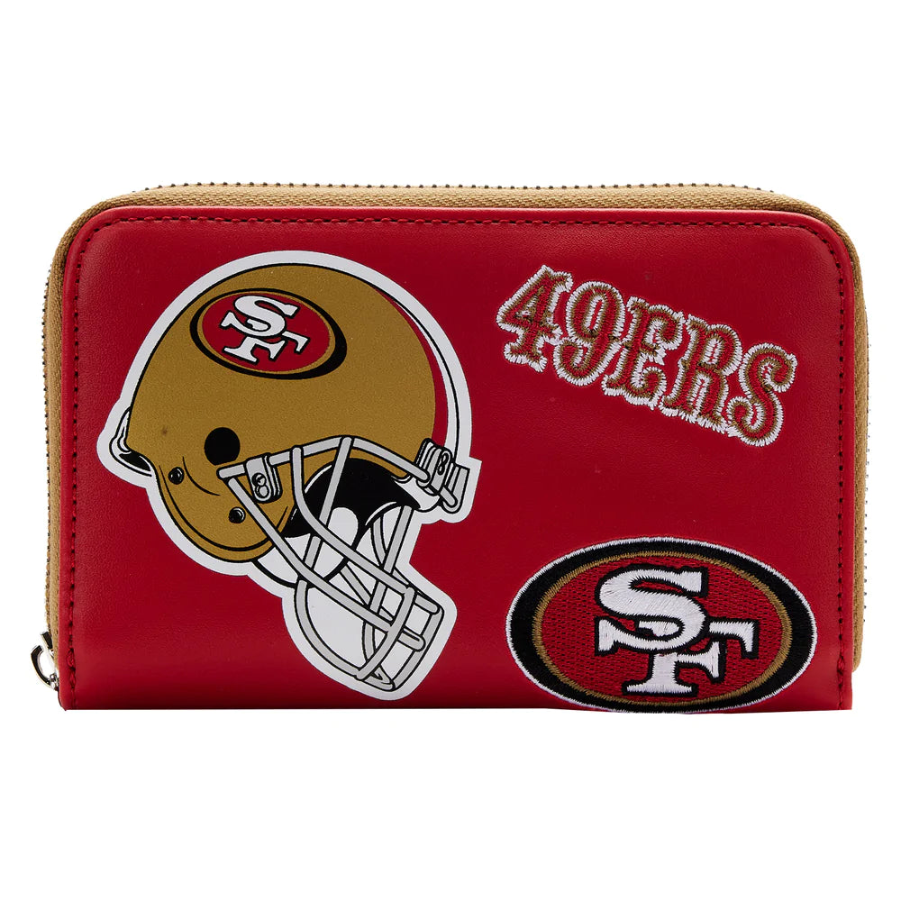 NFL San Francisco 49ers Patches Wallet – Grotto Treasures
