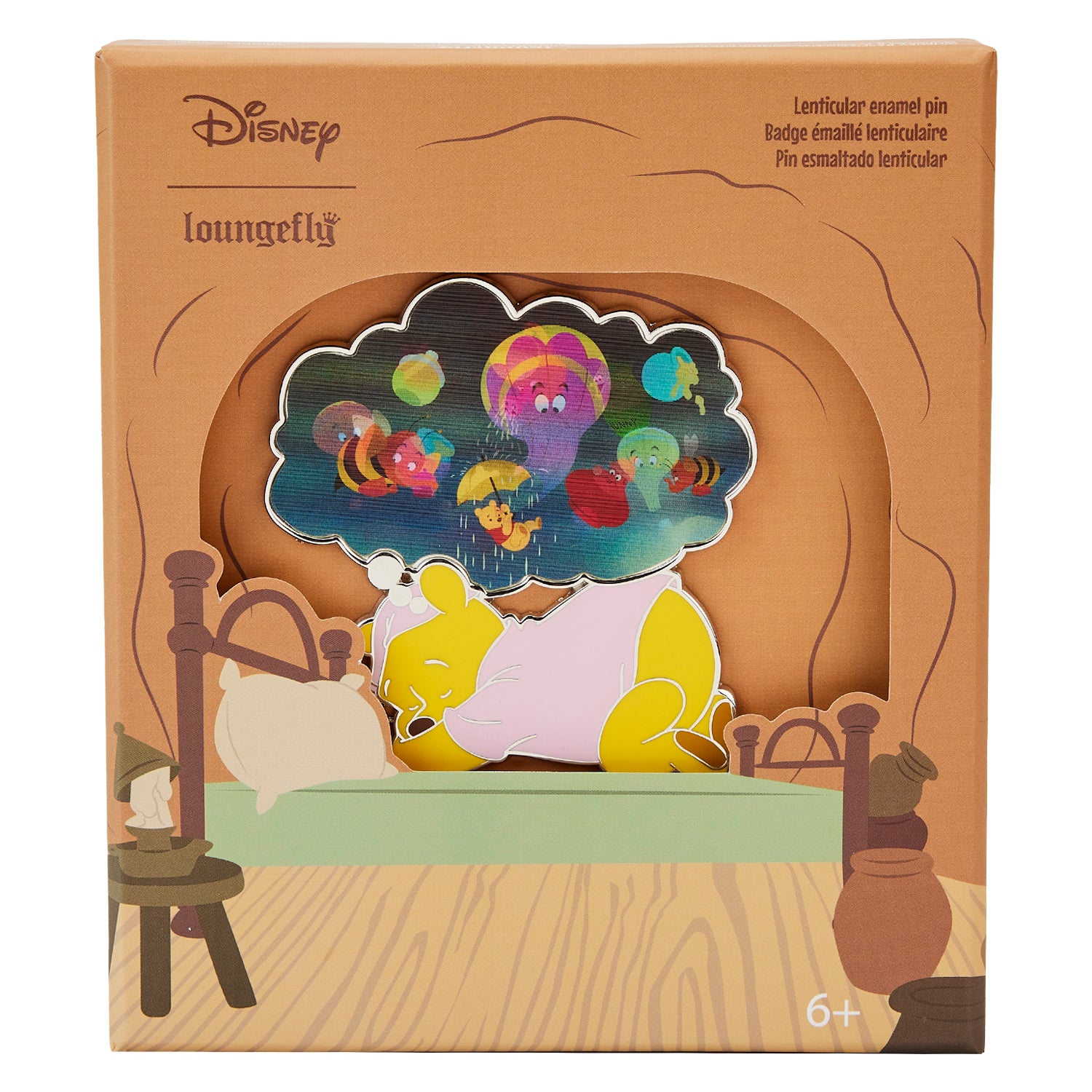 Disney Winnie the Pooh Heffa Dreams 3" Collector's Box Pin Limited Edi ...
